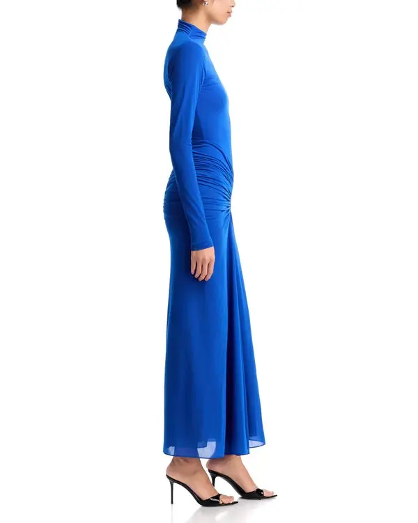 Ronny Kobo Scorpio Ruched Dress