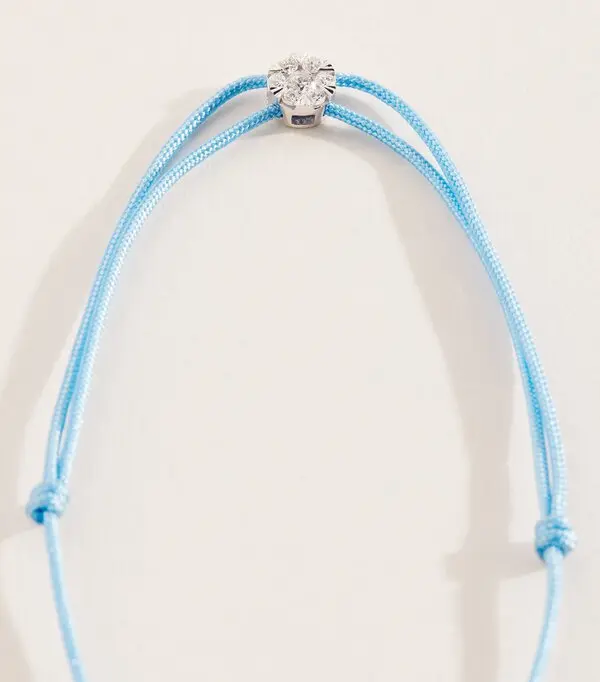 PERSEE Gold And Diamond Danaé Cord Bracelet