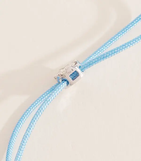 PERSEE Gold And Diamond Danaé Cord Bracelet