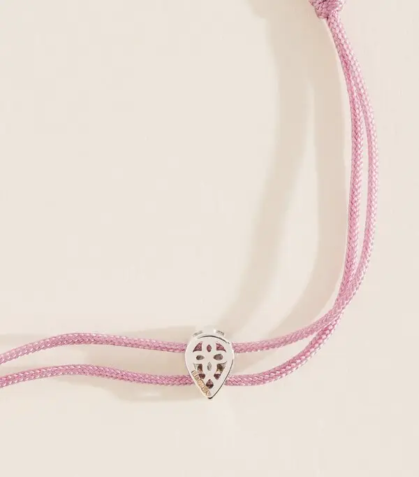 PERSEE Gold And Diamond Danaé Cord Bracelet