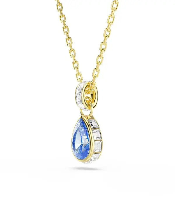 SWAROVSKI Chroma Crystal Pear Shape Pendant Necklace