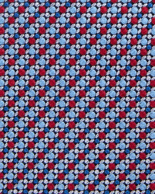 David Donahue Neat Silk Classic Tie