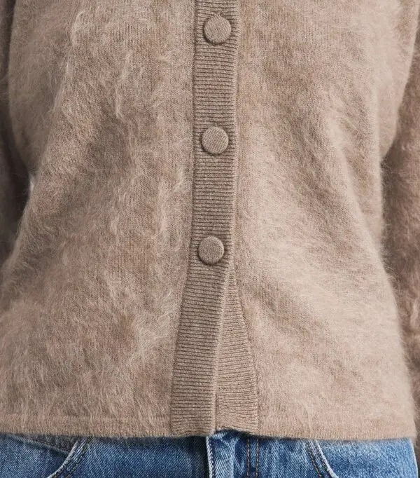 TOCCIN Cashmere Mariah Cardigan - Beige
