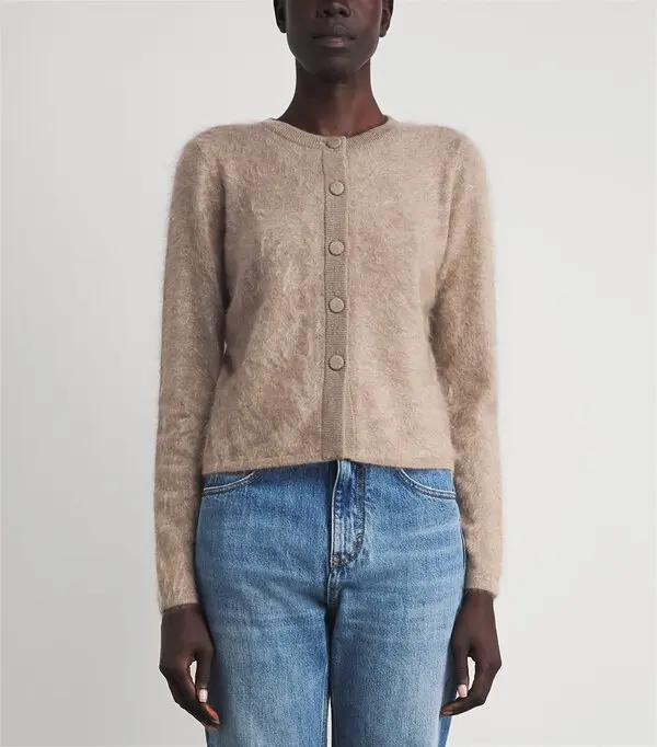 TOCCIN Cashmere Mariah Cardigan - Beige