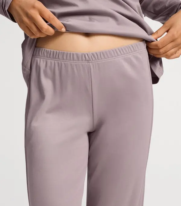 Hanro Cotton Long-sleeve Pyjama Set