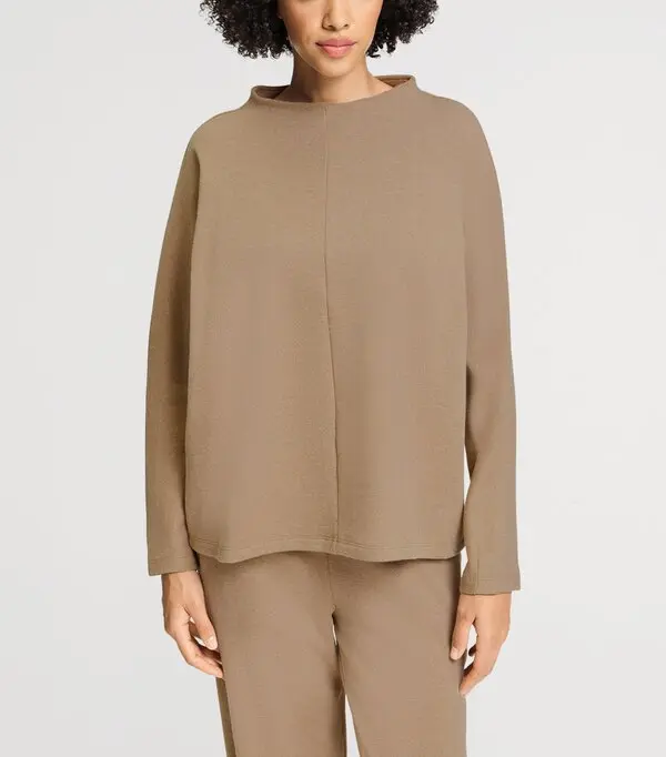 Hanro High-neck Sweatshirt