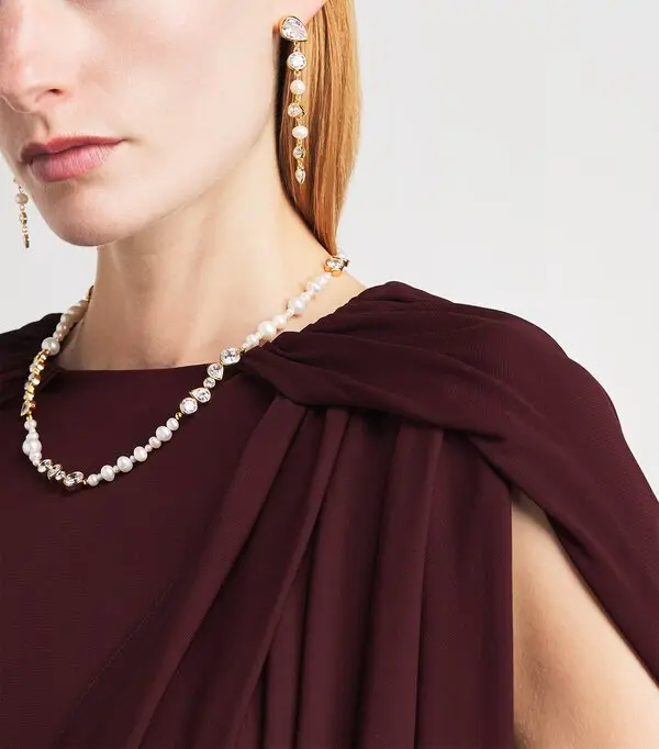 Completedworks Crystal The Light Of The Past Drop Earrings