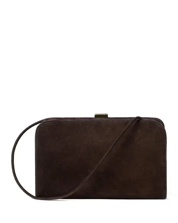 LOEFFLER RANDALL Zella Small Suede Clutch
