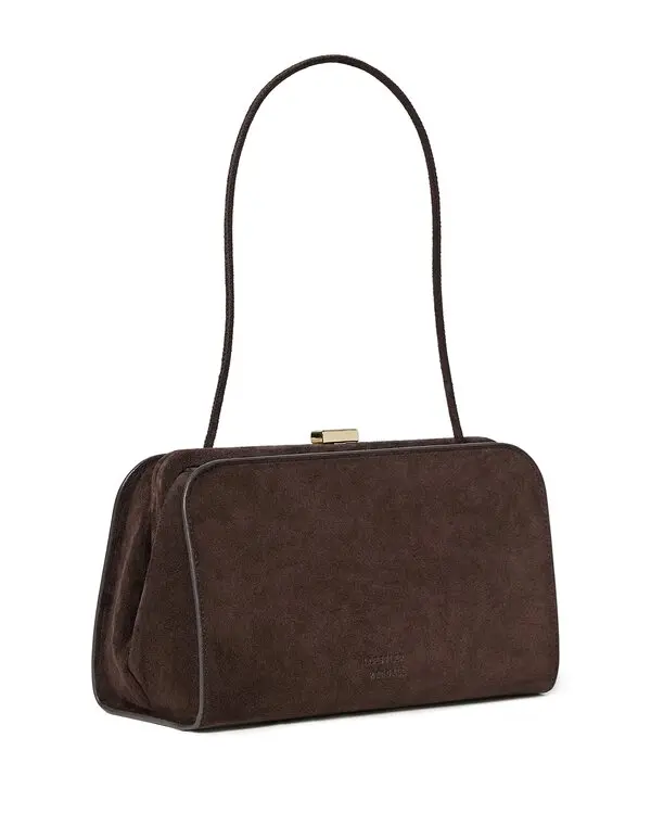 LOEFFLER RANDALL Zella Small Suede Clutch