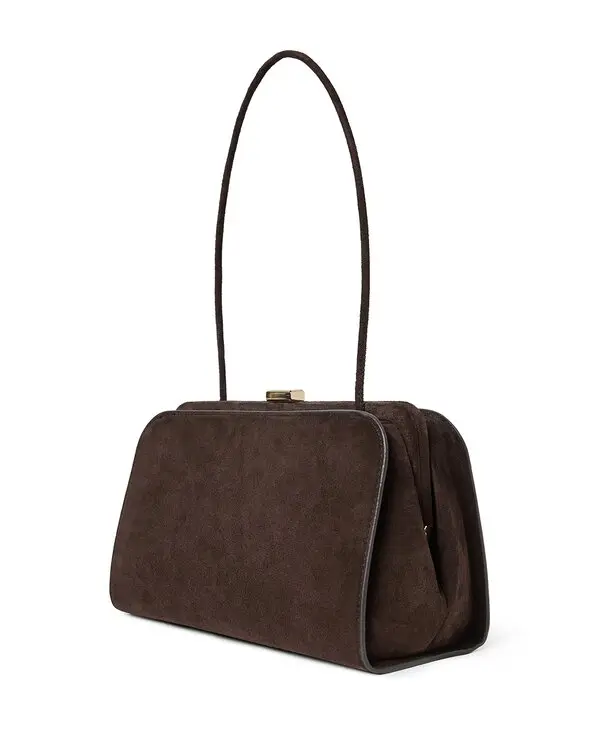 LOEFFLER RANDALL Zella Small Suede Clutch