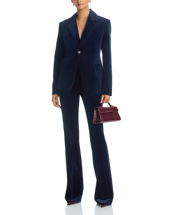 A.L.C. A. L.c Elza Cotton Blend Notch Collar Jacket