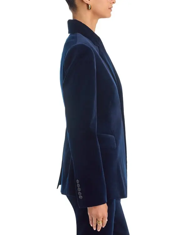 A.L.C. A. L.c Elza Cotton Blend Notch Collar Jacket