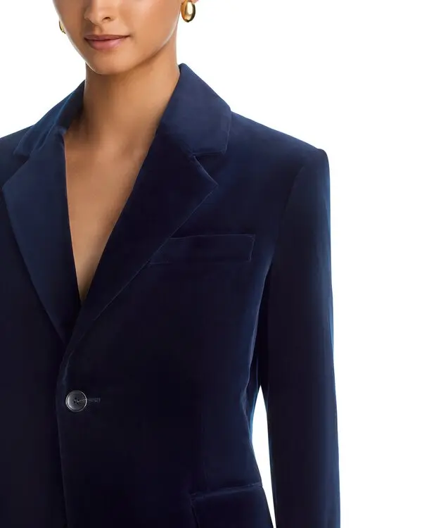 A.L.C. A. L.c Elza Cotton Blend Notch Collar Jacket
