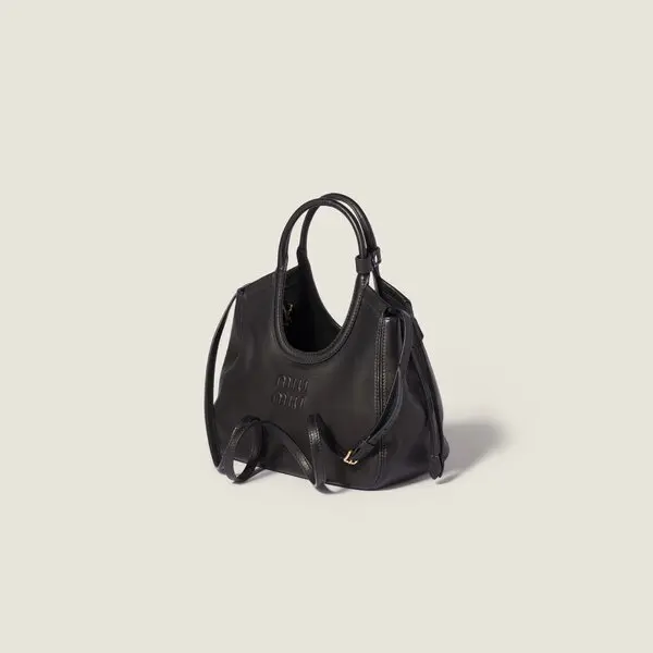 Miu Miu Ivy Nappa Leather Tote Bag