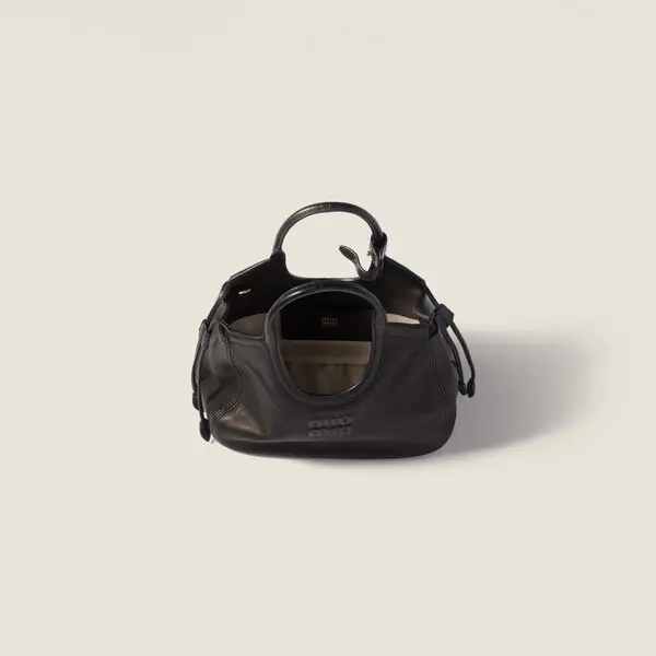 Miu Miu Ivy Nappa Leather Tote Bag