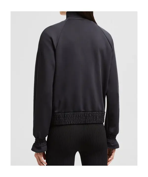 Moncler Logo Patch Zip-up Cardigan