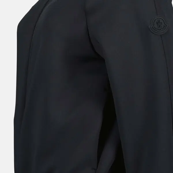 Moncler Logo Patch Zip-up Cardigan
