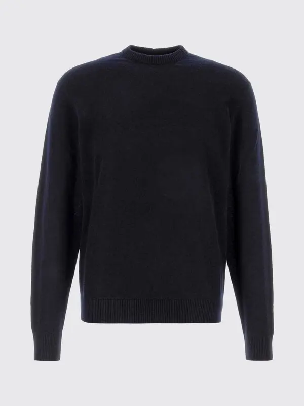 Giorgio Armani Cashmere And Silk Crewneck Jumper - Blue