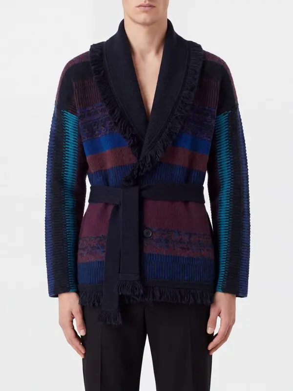 Giorgio Armani X Alanui Cashmere Blend Robe Cardigan