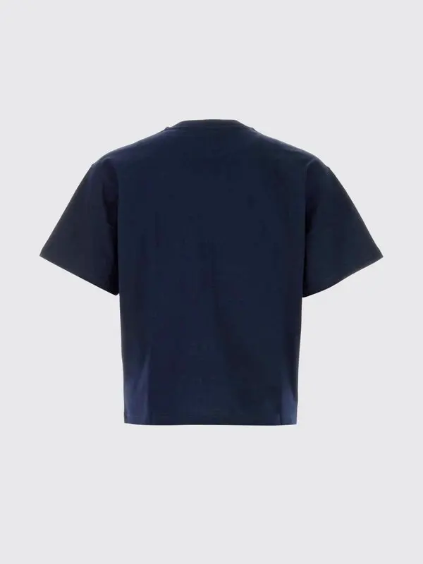 Versace Crewneck Cotton T-shirt With Contrasting Logo