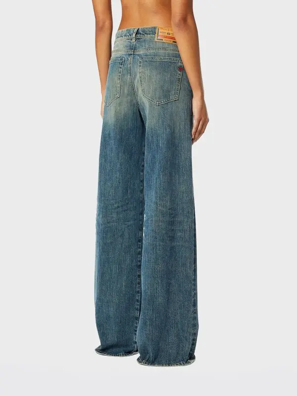 DIESEL® Wide Leg Jeans