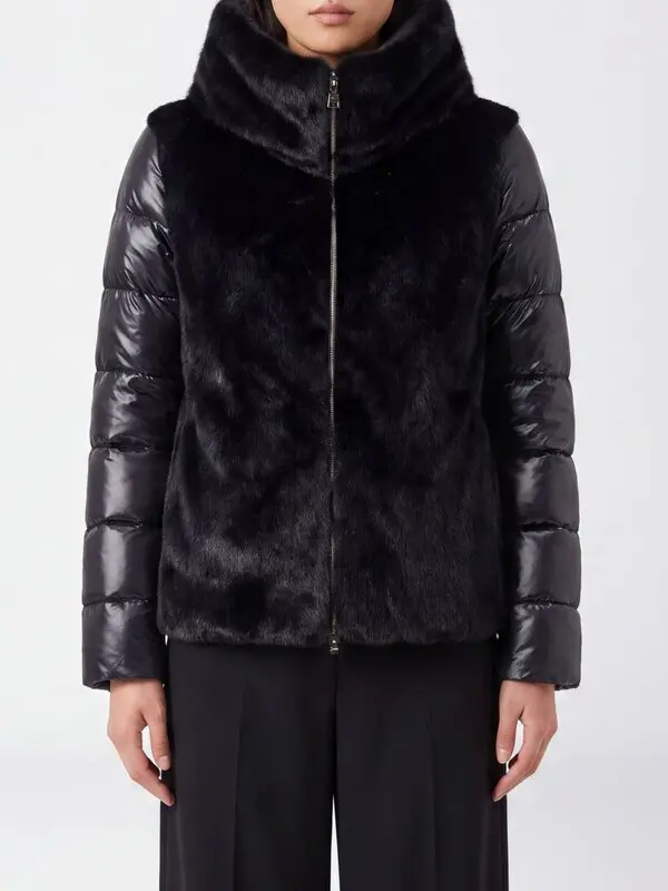Herno Short Down Jacket - Black