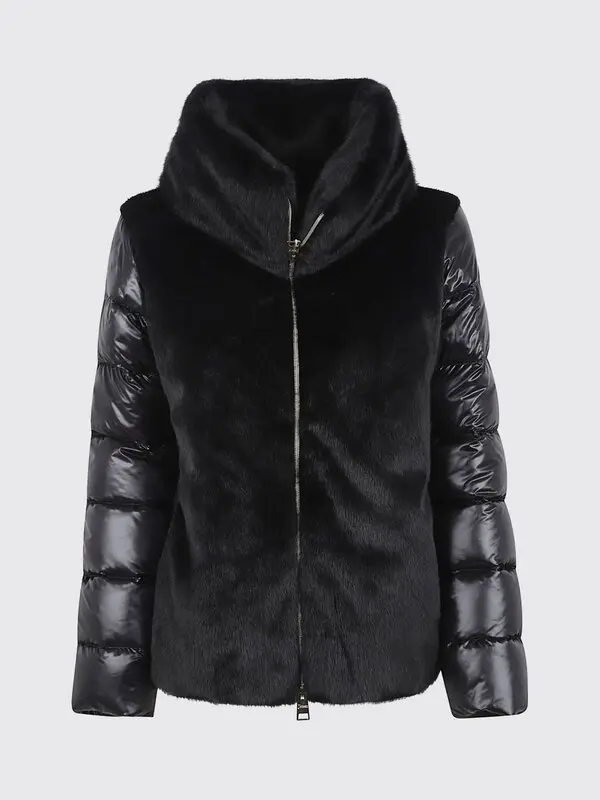 Herno Short Down Jacket - Black