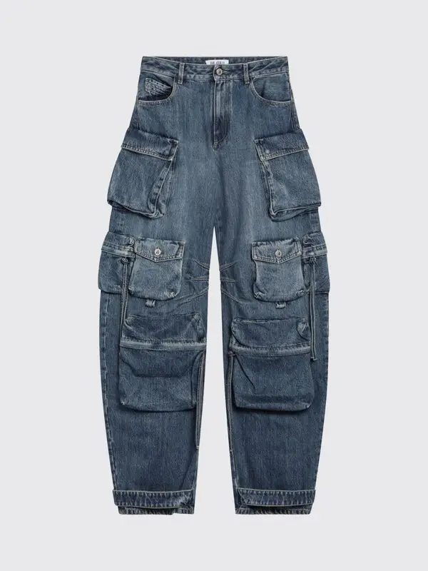 Attico Cargo Denim Trousers