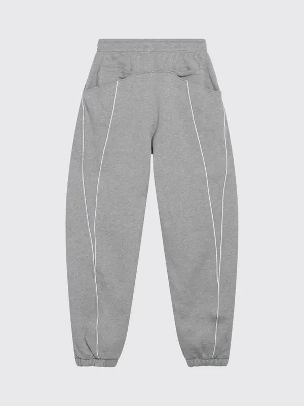 Attico Jersey Jogging Trousers With Elasticated Waist And Embroidered Logo