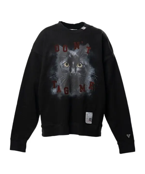 Mihara Yasuhiro Printed Long-sleeve Sweatshirt - Black