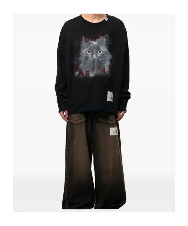 Mihara Yasuhiro Printed Long-sleeve Sweatshirt