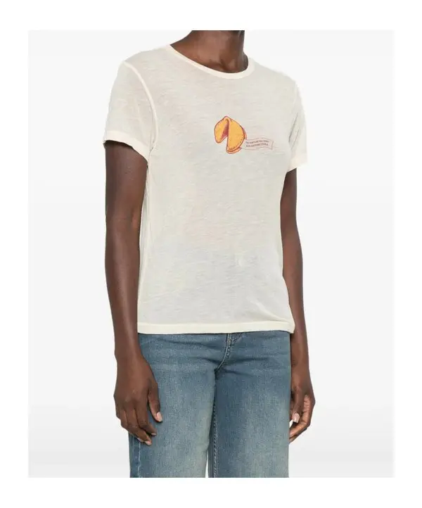 RE/DONE Fortune Cookie T-shirt - Beige