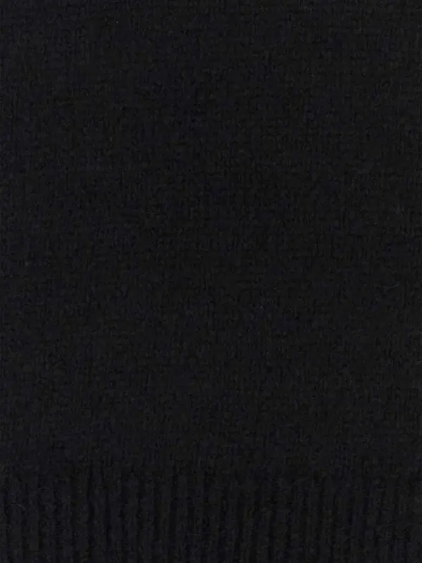 Dries Van Noten Long-sleeved Crewneck Jumper In Wool And Alpaca Blend
