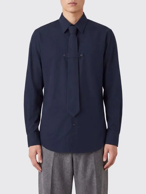 Dries Van Noten Classic Cotton Poplin Shirt - Black