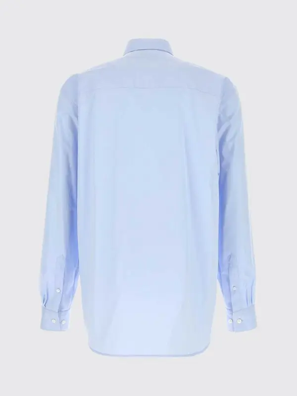 Dries Van Noten Classic Cotton Poplin Shirt - Blue