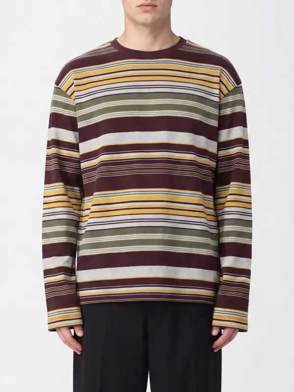 Dries Van Noten Multicolour Striped Jersey Long-sleeved T-shirt