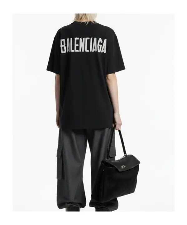 Balenciaga Glitter Tape T-shirt
