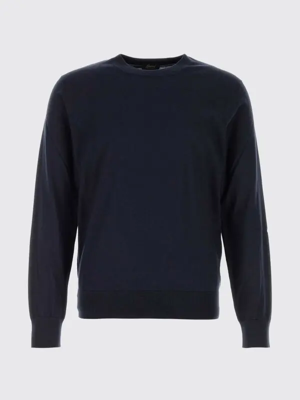 Brioni Cashmere And Silk Blend Crewneck Jumper