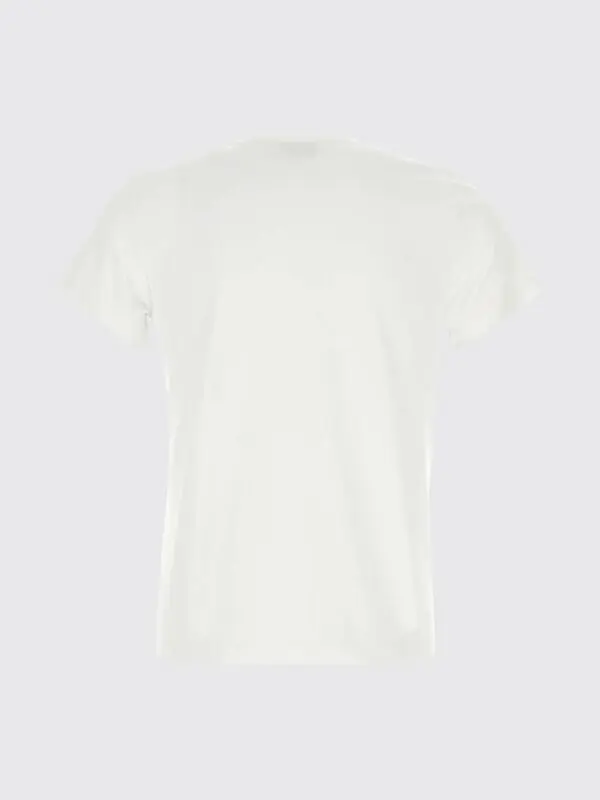 A.p.c. Organic Cotton T-shirt With Contrasting Logo Print - White