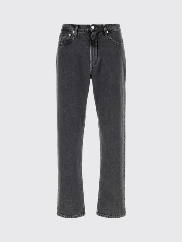 JIL SANDER Wide-leg Five-pocket Jeans In Cotton Denim