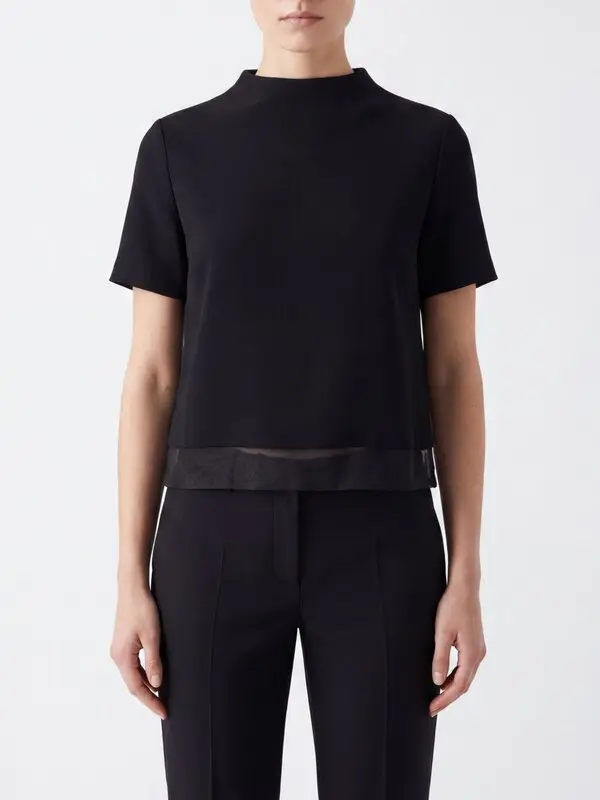 JIL SANDER Short Sleeve Sweater