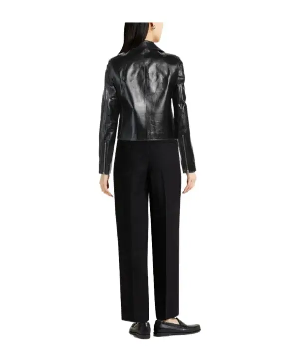 Tory Burch Minimalist Leather Jacket