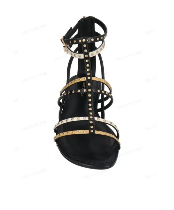 Tory Burch Multicolor Laceup Sandals