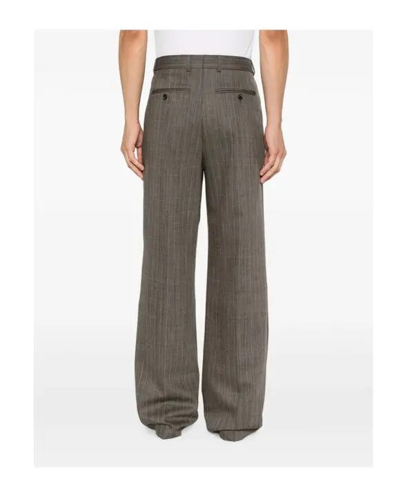 Dries Van Noten Button-detail Casual Trousers