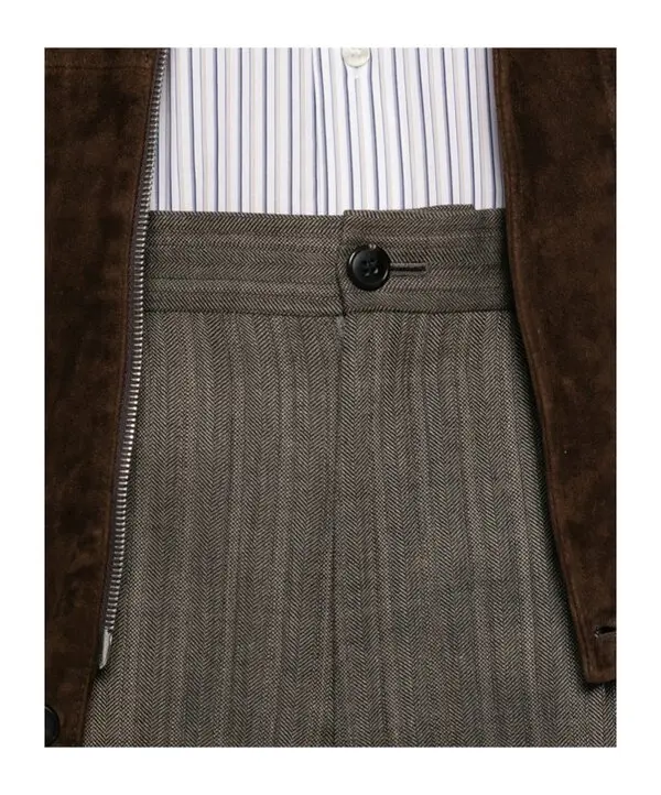 Dries Van Noten Button-detail Casual Trousers