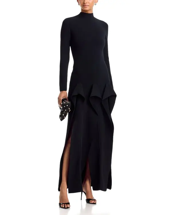 ET OCHS Ariana Long Sleeve Knit Gown