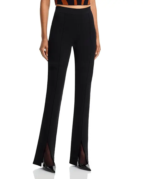 ET OCHS Salvatore Slit Cuff Knit Trousers