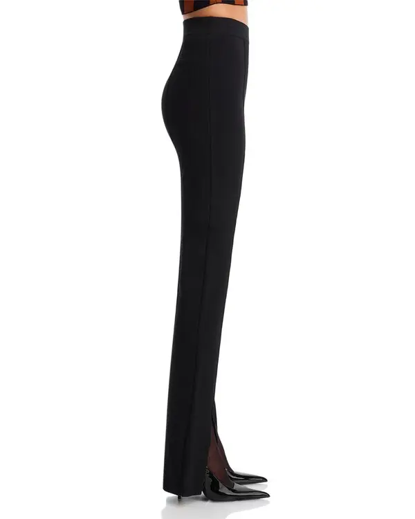 ET OCHS Salvatore Slit Cuff Knit Trousers