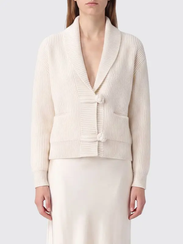 FORTE_FORTE Ribbed Knit Sweater