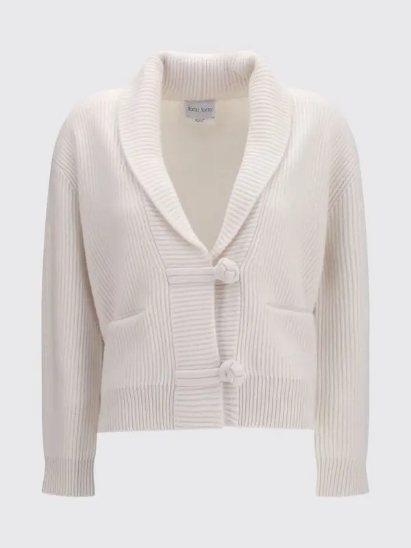 FORTE_FORTE Ribbed Knit Sweater